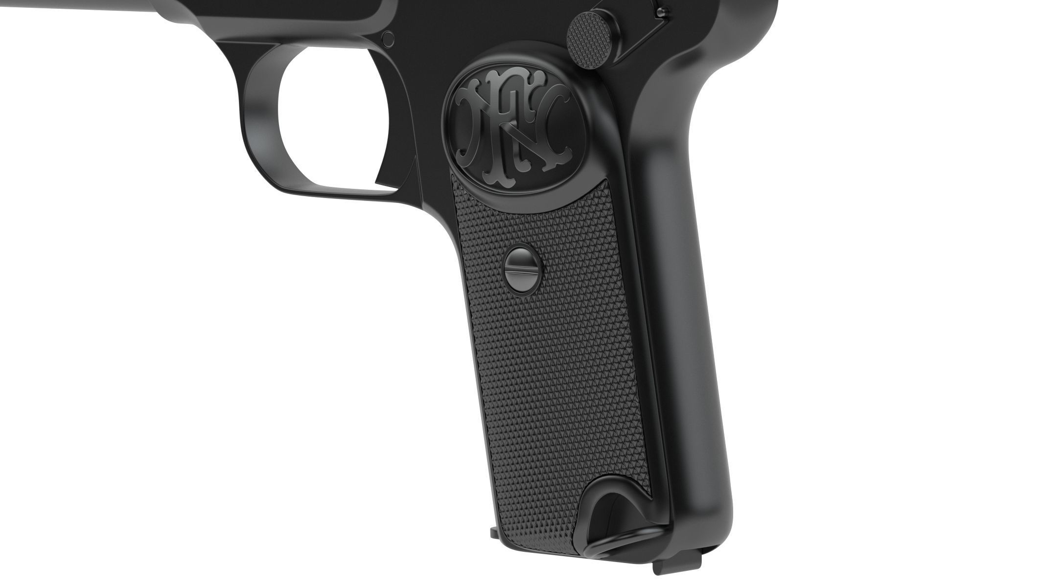 FN M1900 Pistol 3D model | CGTrader