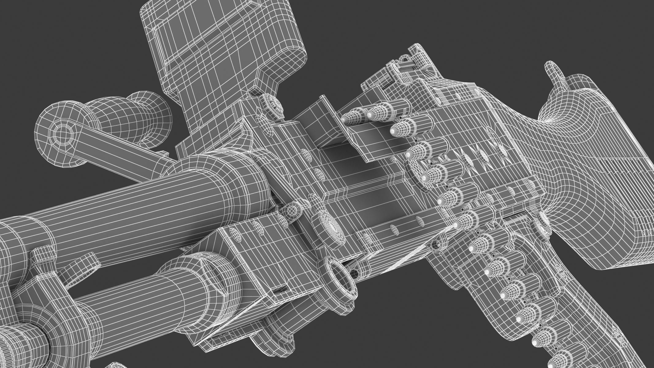 FN MAG Machine Gun 3D model | CGTrader