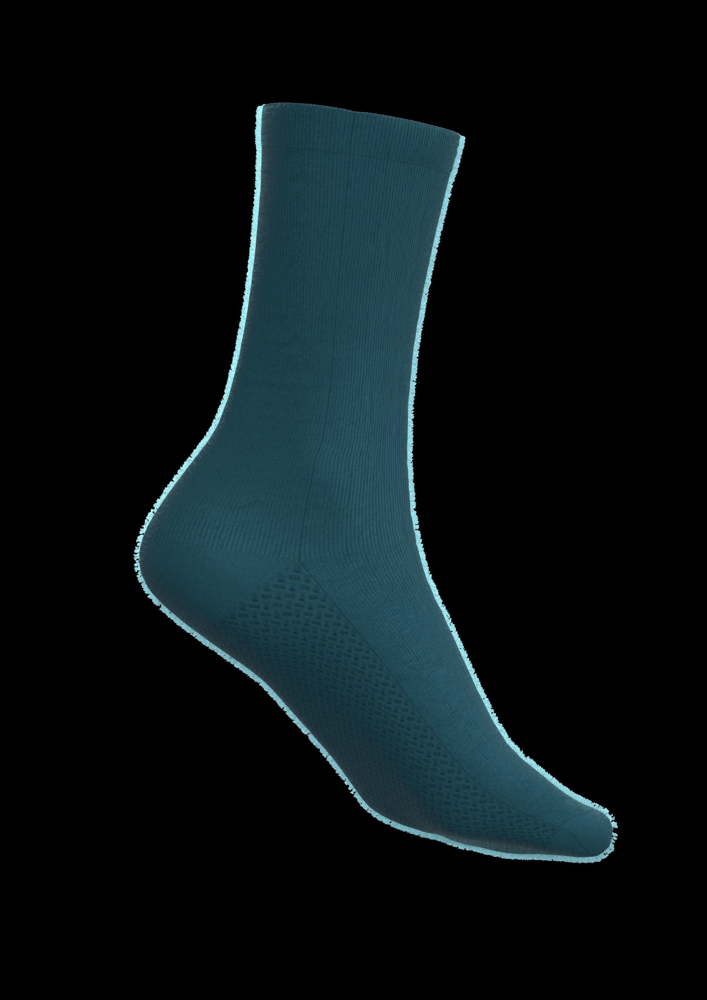 realistic socks 3d model with sewing pattern 3D model | CGTrader