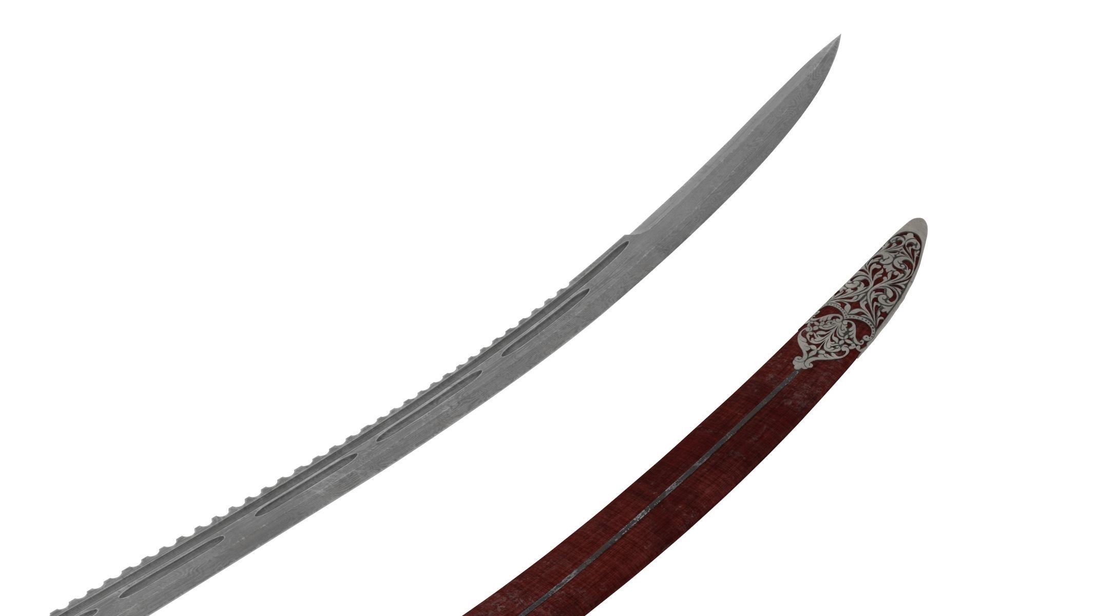 3D model Talwar Sword VR / AR / low-poly | CGTrader