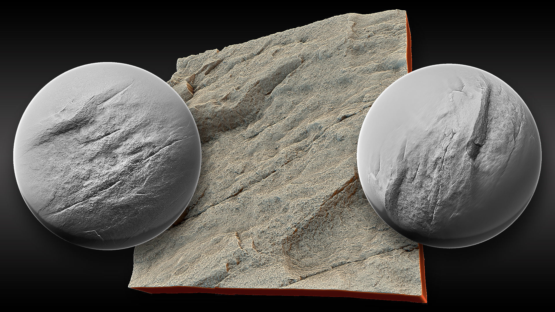 Ultra HQ Terrain Seamless Sculpt Zbrush brushes and Alphas Vol8 3D ...