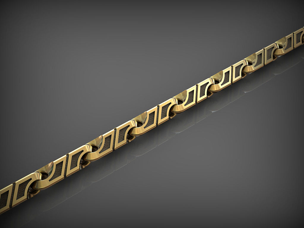 Chain Link 213 3D model 3D printable | CGTrader