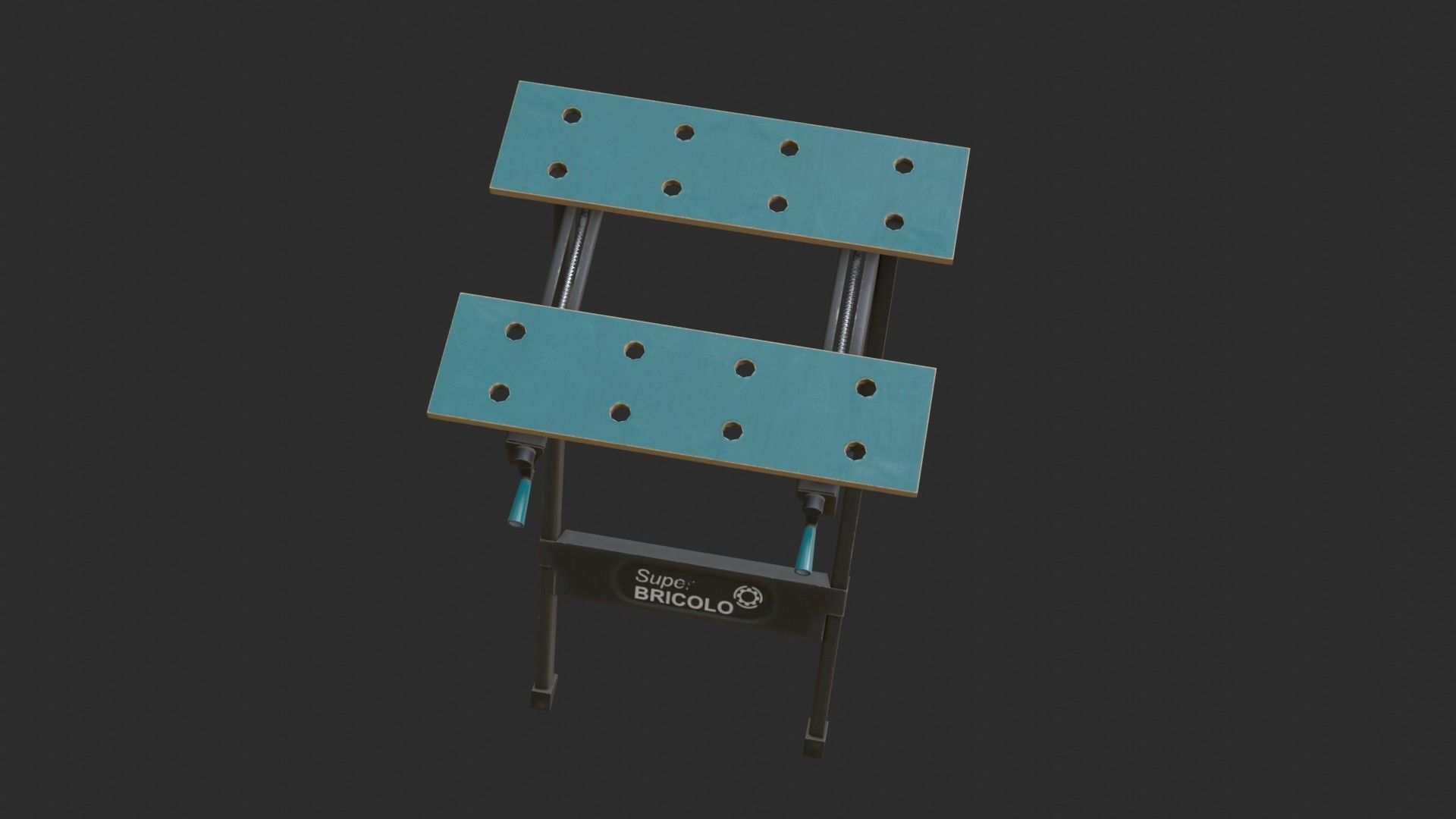 3D model Portable Workbench VR / AR / low-poly | CGTrader