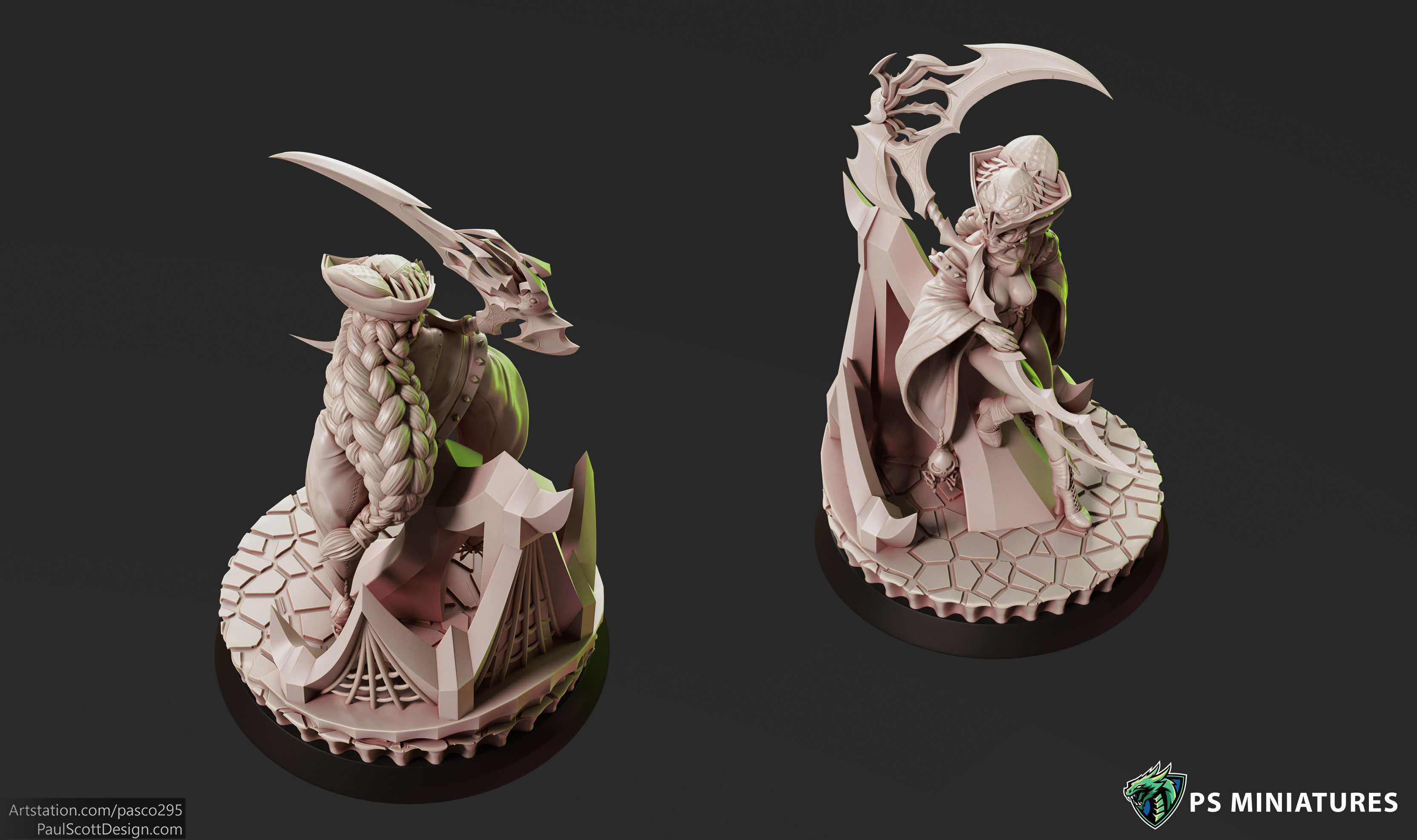 Drow Reaper Bundle 3D model 3D printable | CGTrader
