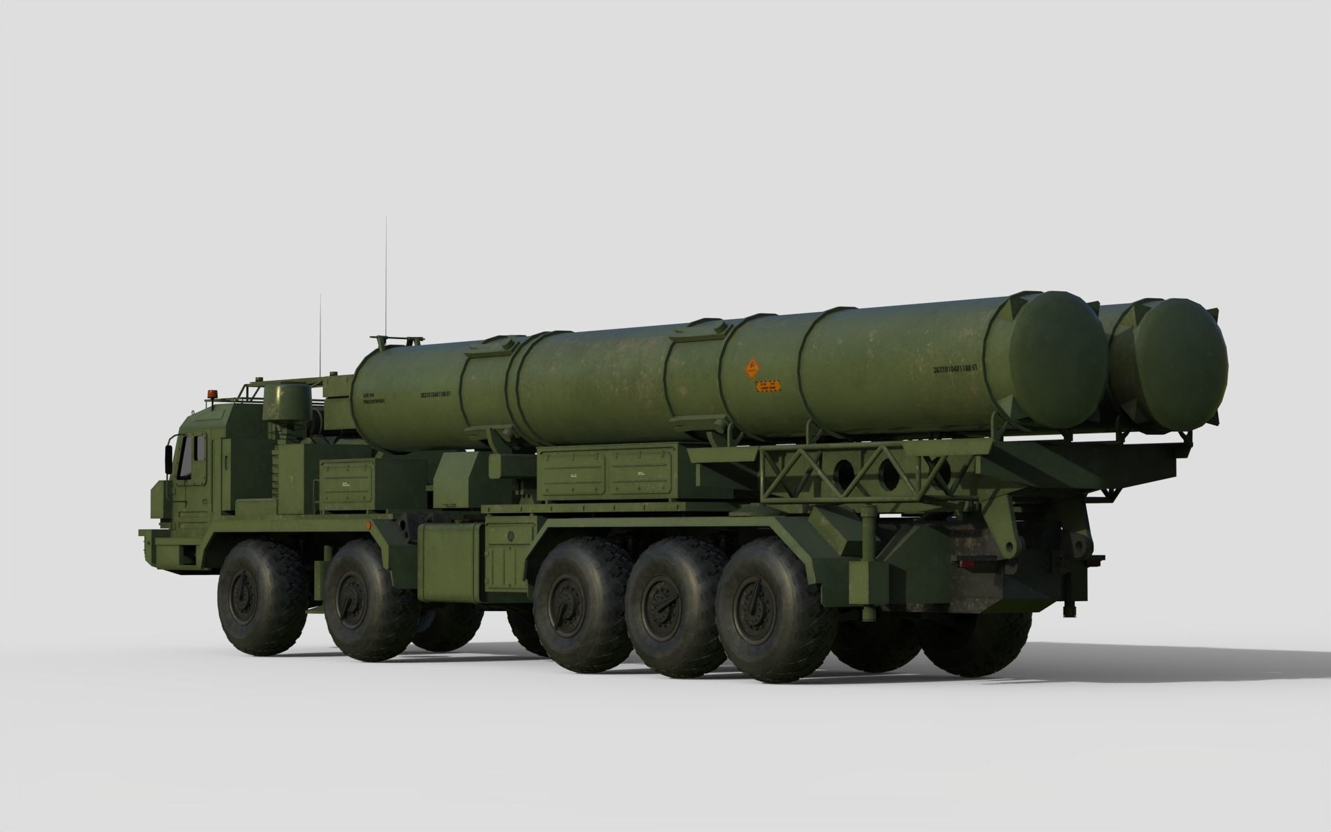 S-500 Prometheus missile system 3D model | CGTrader