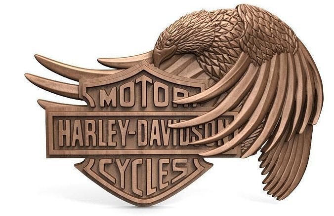 Harley davidson CNC 6 3D model 3D printable | CGTrader
