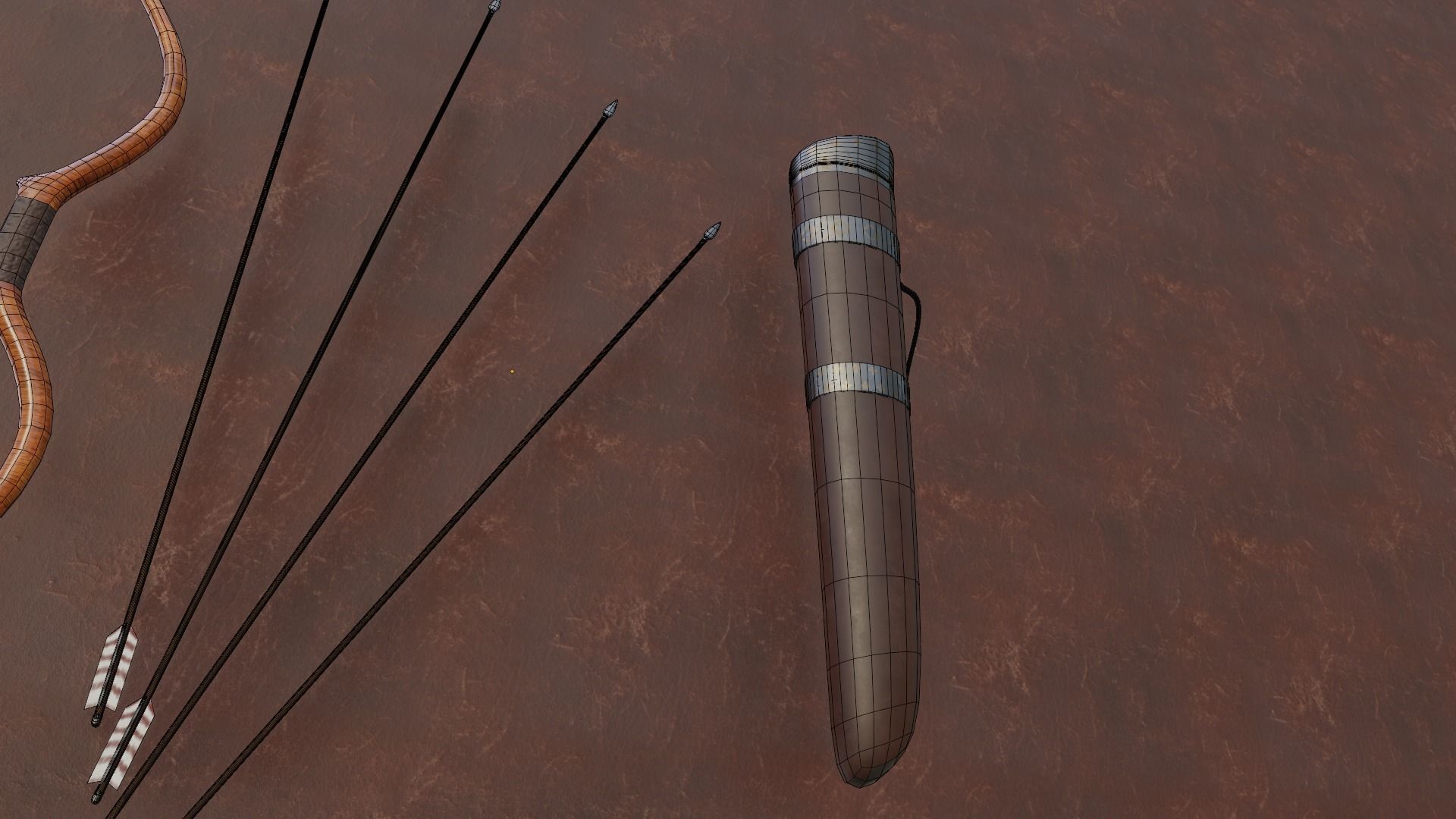 Bow asset free VR / AR / low-poly 3D model | CGTrader