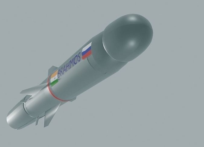 Brahmos Missile free VR / AR / low-poly 3D model animated | CGTrader