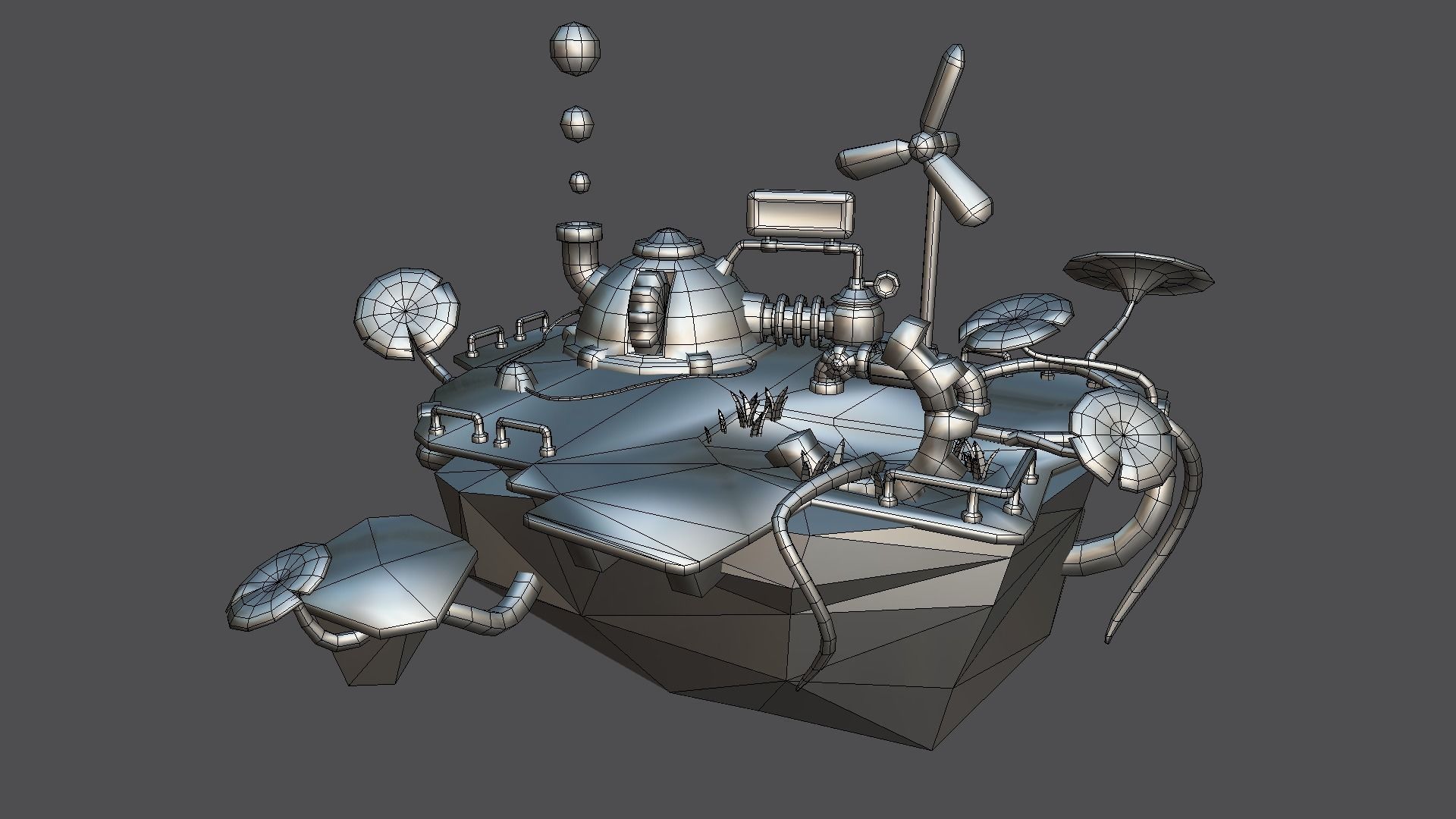 3D model VIASS Island Mechanic VR / AR / low-poly | CGTrader