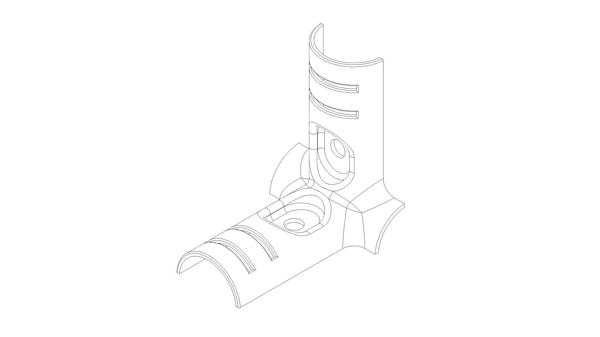 PIPE FITTINGS-PIPE CORNER CONNECTION 3D model | CGTrader
