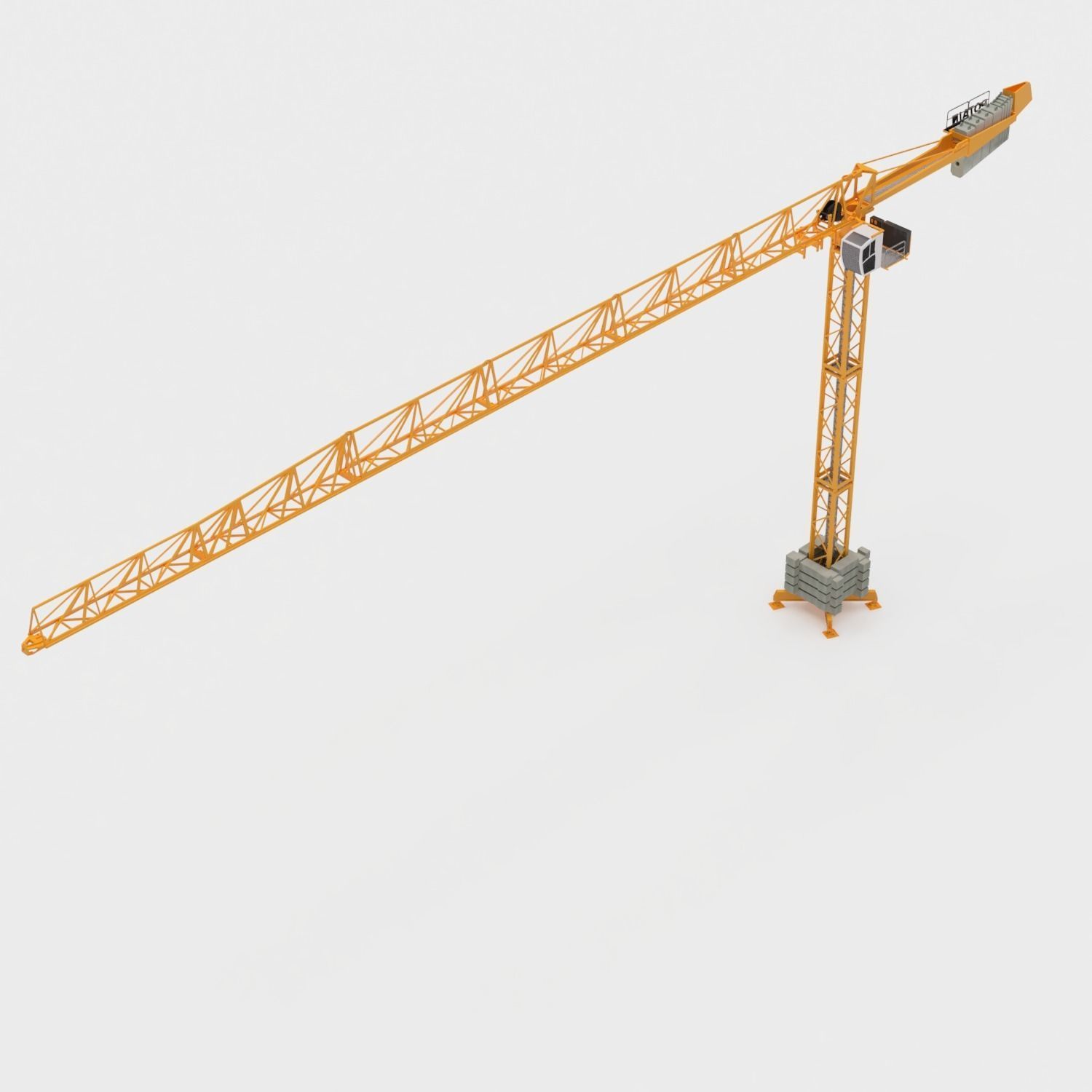 POTAIN MDT 219 J10 - 3D print model 3D model 3D printable | CGTrader