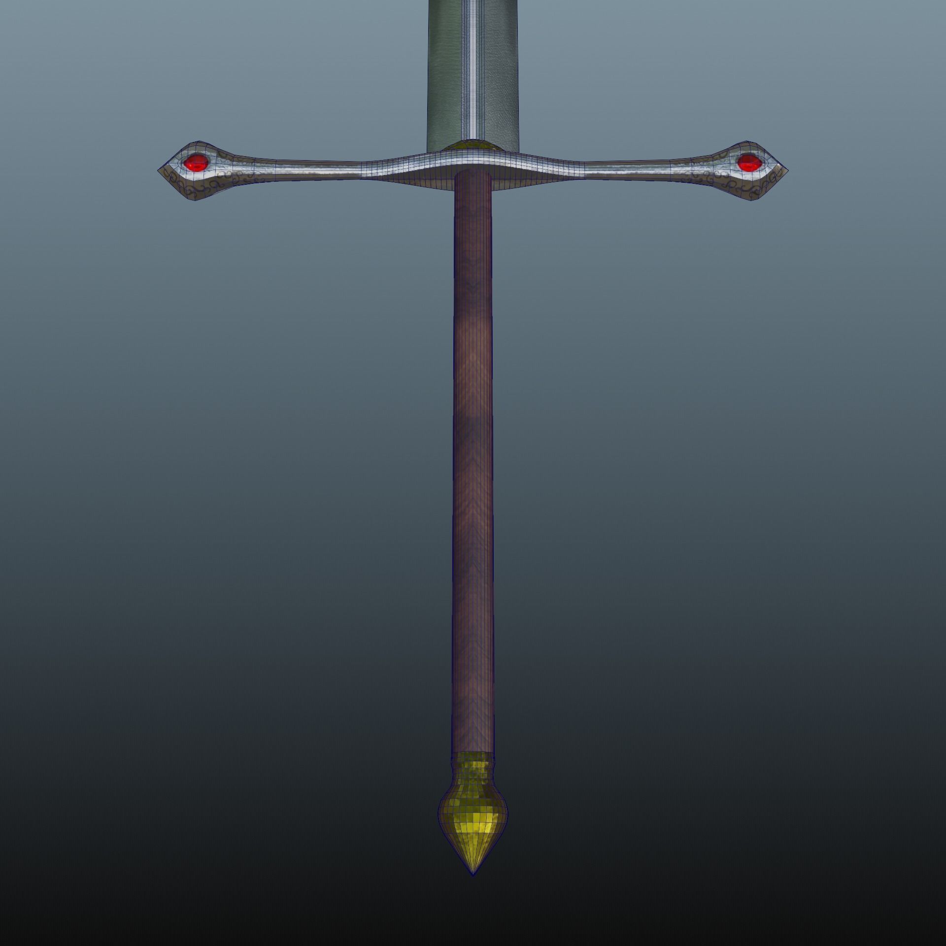 3D model Zweihander VR / AR / low-poly | CGTrader