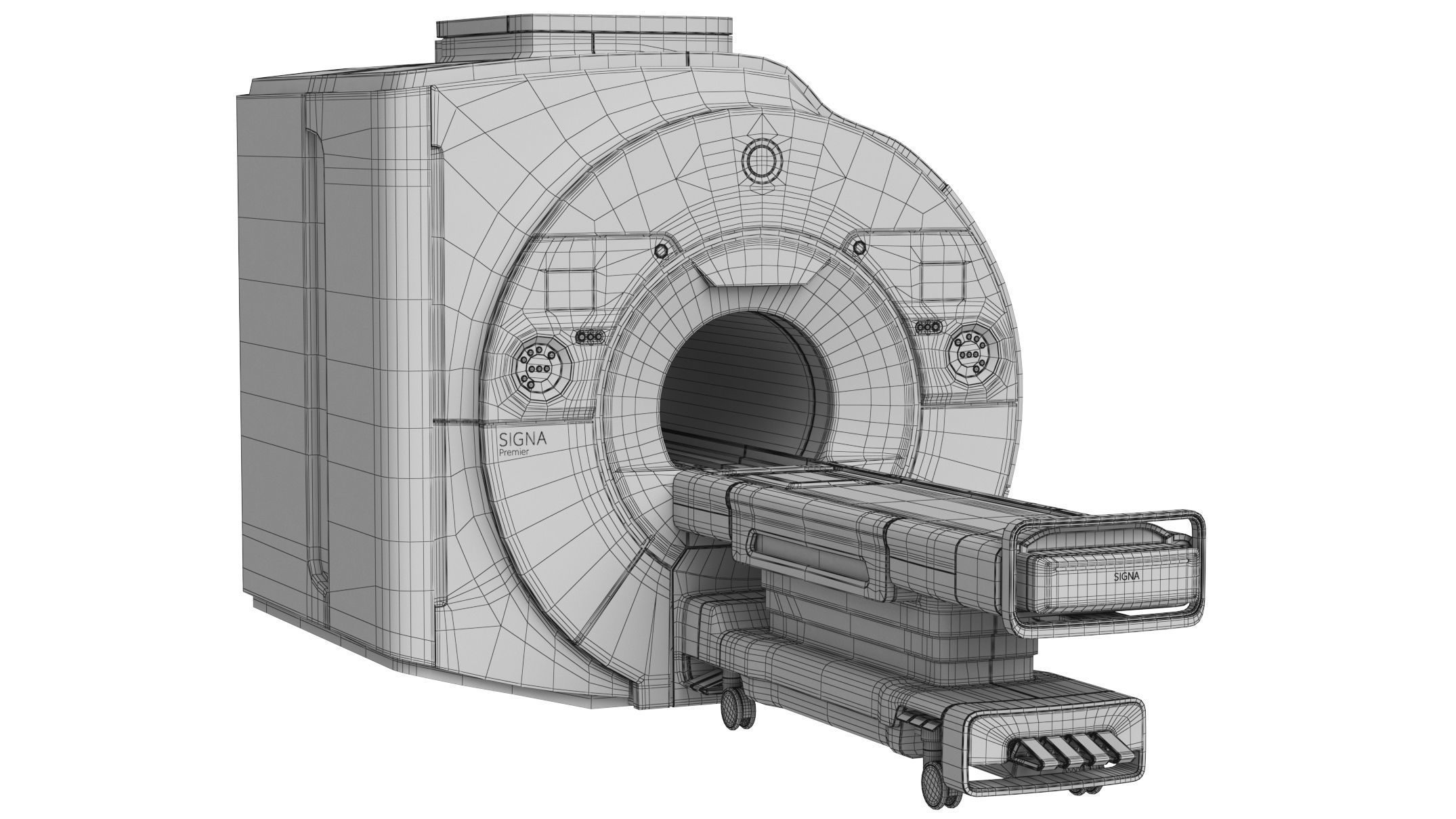 GE Healthcare SIGNA Premier AIR Edition 3T MRI Scanner 3D model | CGTrader