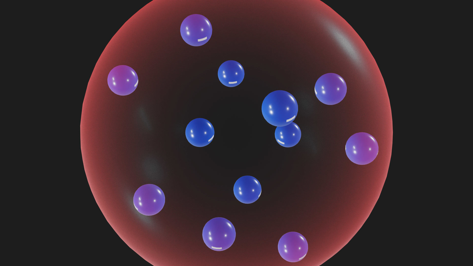 Atom Plum Pudding Model - Thomson 3D model animated | CGTrader
