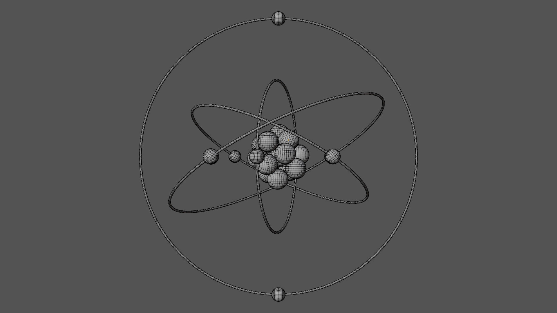 Atom Planetary Model - Bohr 3D model animated | CGTrader