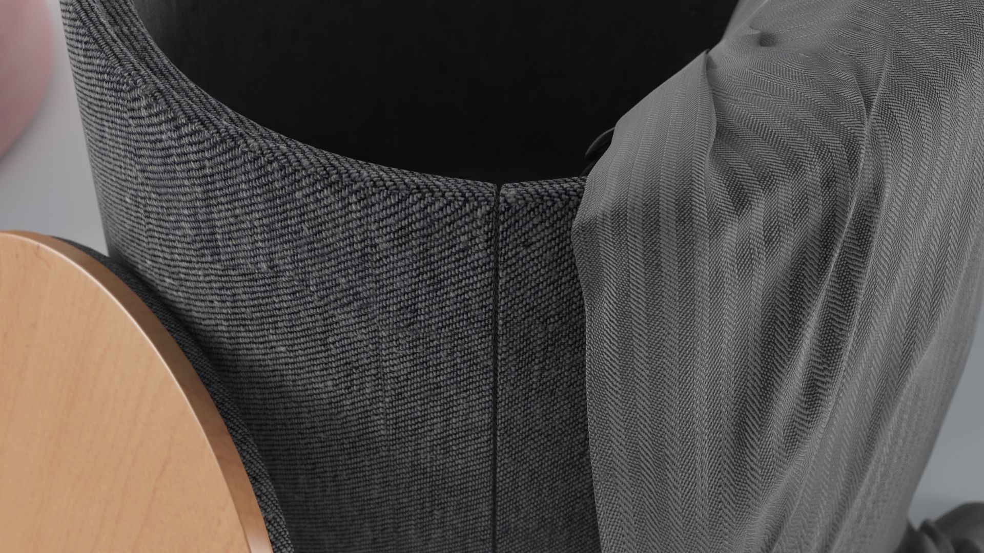 Alicia Storage Stool and Coffee Table Comfort 3D model | CGTrader