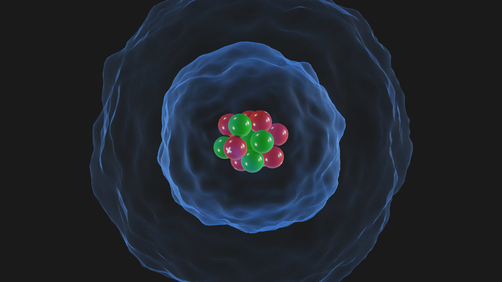 Atom Quantum Model - Schrodinger 3D model animated | CGTrader