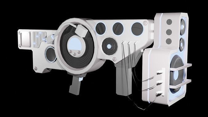 Dubstep Gun 3D model | CGTrader