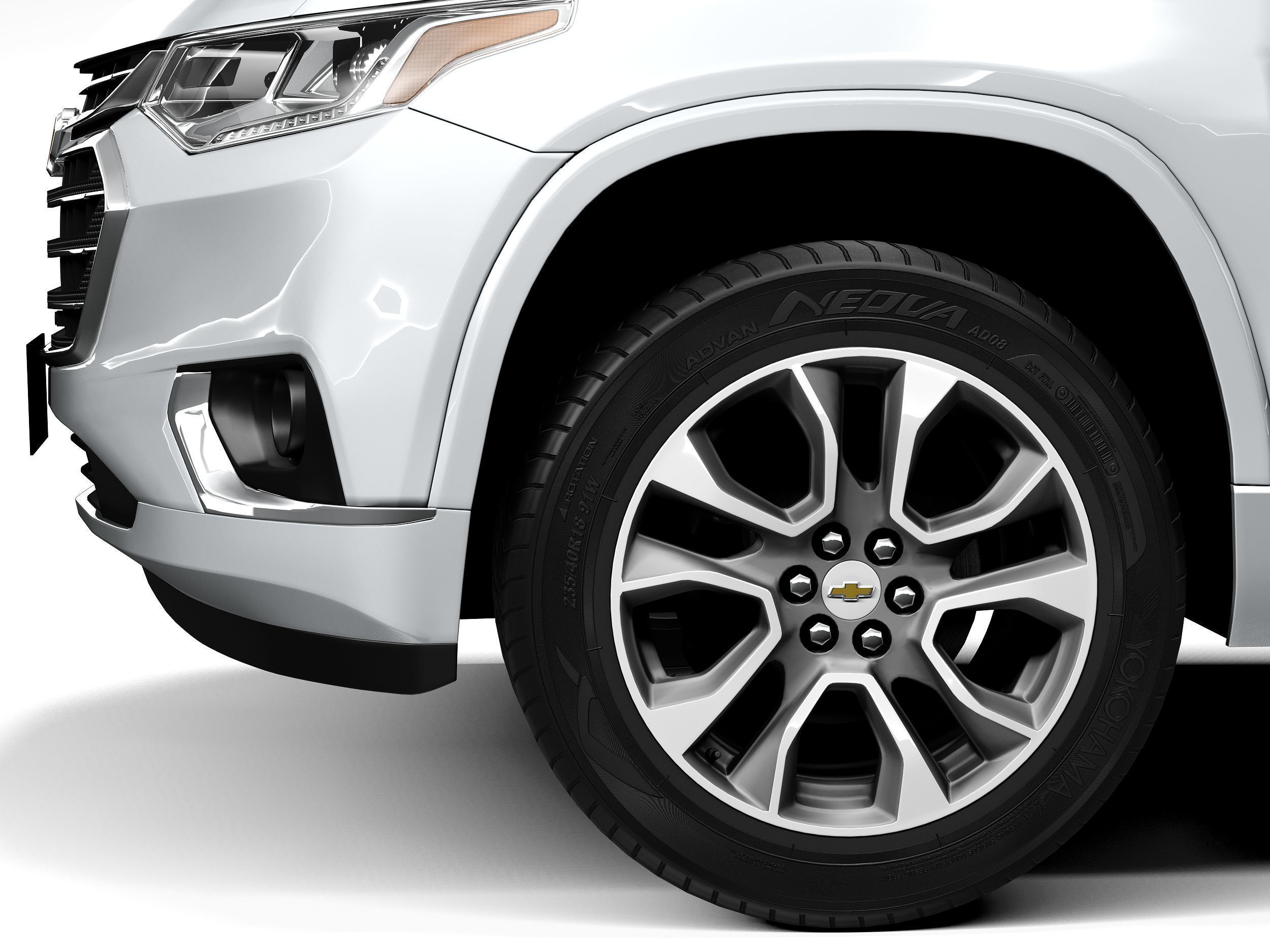 Chevrolet Traverse 2018 3D model | CGTrader