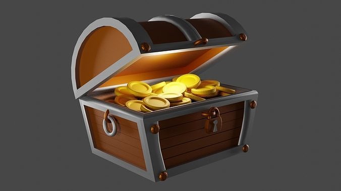 3D model Chestbox VR / AR / low-poly animated | CGTrader