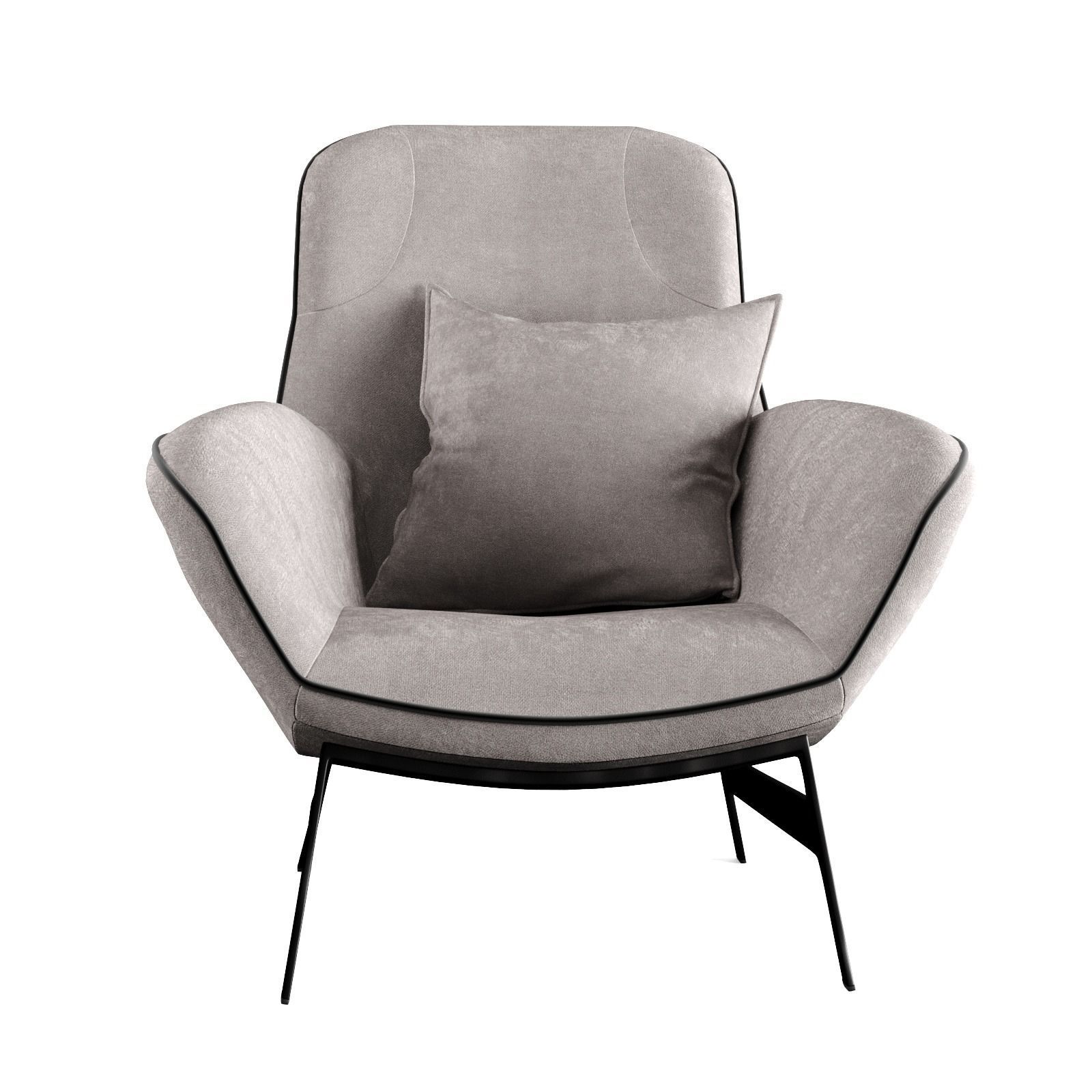 ROM Rico King Chair 3D model | CGTrader