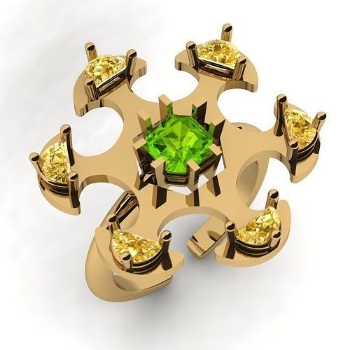 3d-model spinner ring 3D model 3D printable | CGTrader