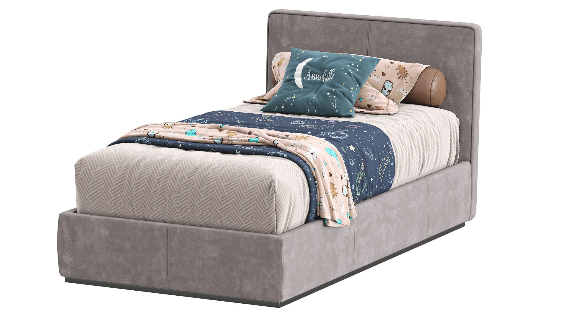 Single Bed Beta By Pianca 2 3D model | CGTrader