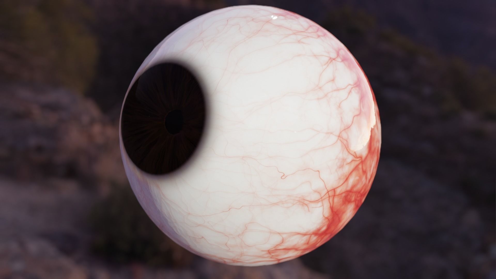 3D model Ultra Realistic Eye Ball VR / AR / low-poly | CGTrader