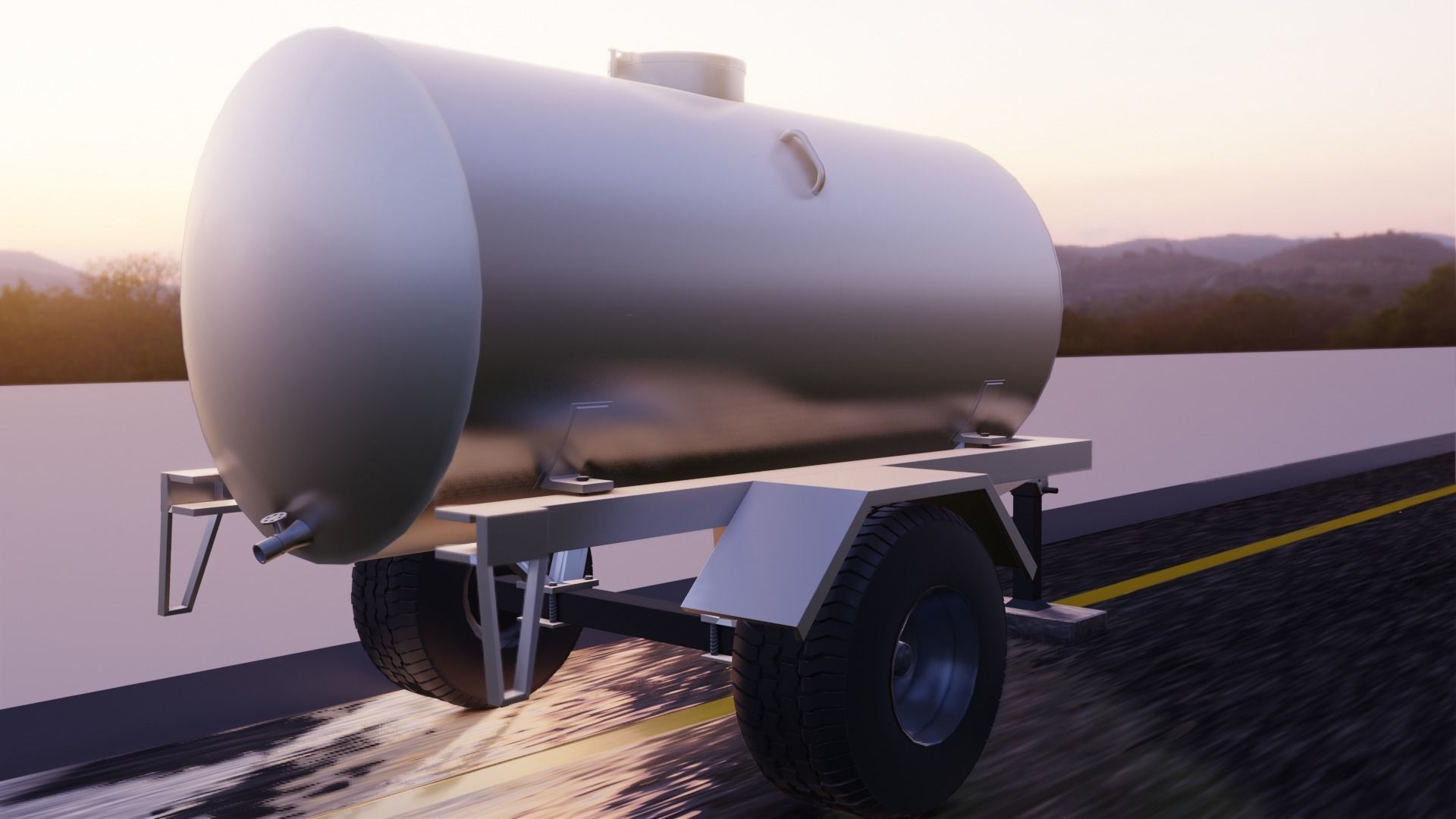 agri tank free 3D model | CGTrader