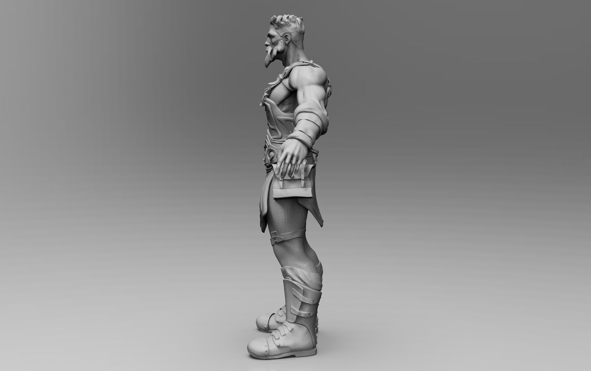 3D model Blacksmith VR / AR / low-poly | CGTrader