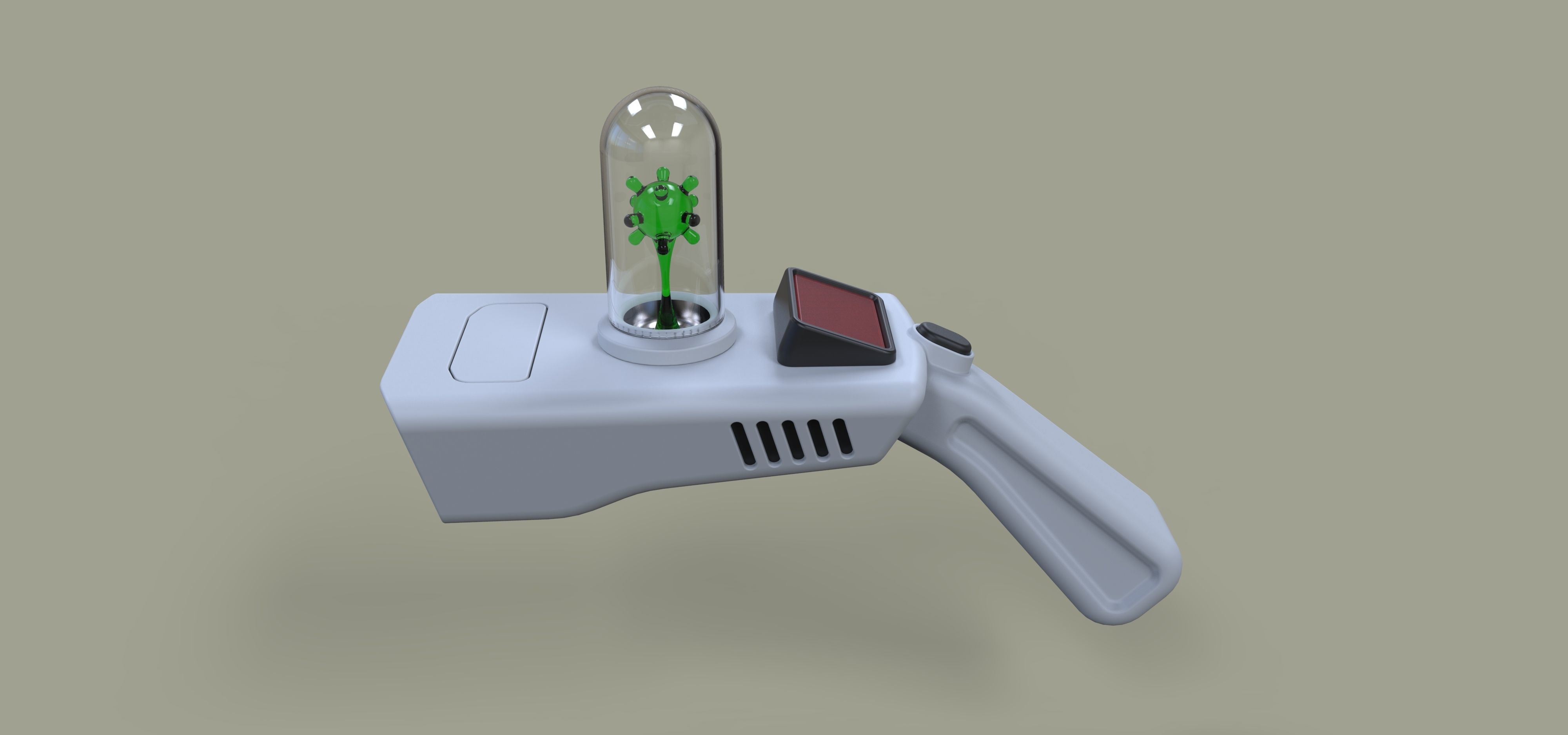 Concept of Portal gun from Rick and Morty 3D model | CGTrader