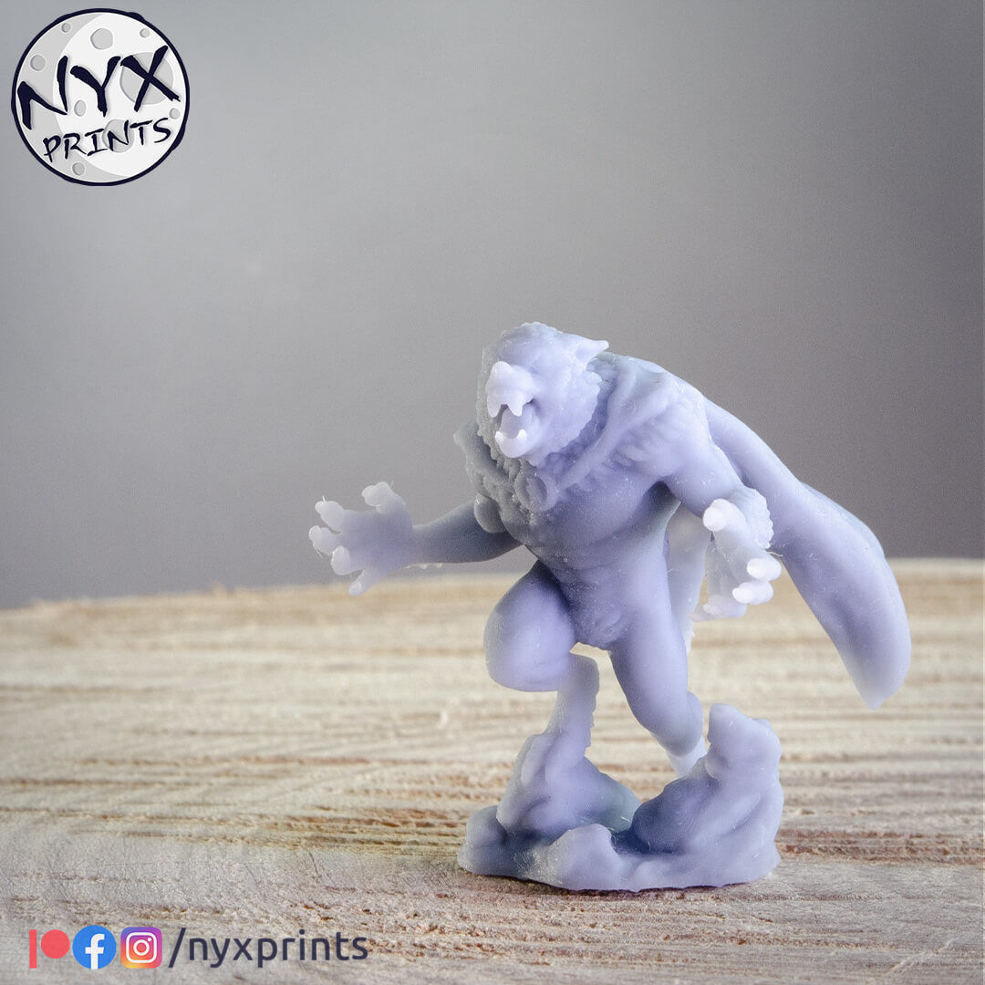 Lycaon of Arcadia - Werewolf -with cape- 3D model 3D printable | CGTrader