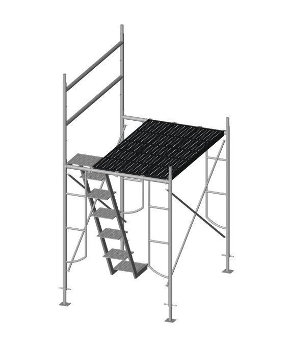 MS-03-SCAFFOLD-REVIT FAMILY 3D MODEL 3D model | CGTrader