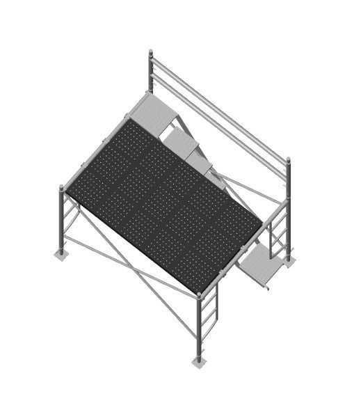 MS-03-SCAFFOLD-REVIT FAMILY 3D MODEL 3D model | CGTrader