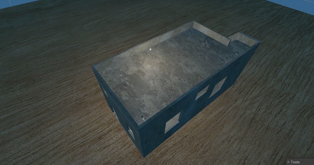 3D model building concrete VR / AR / low-poly | CGTrader