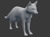 VR-Animals Challenge Low Poly Fox free VR / AR / low-poly 3D model ...