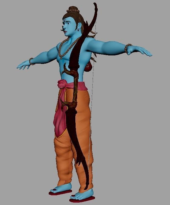 3D model Shri ram jee VR / AR / low-poly | CGTrader