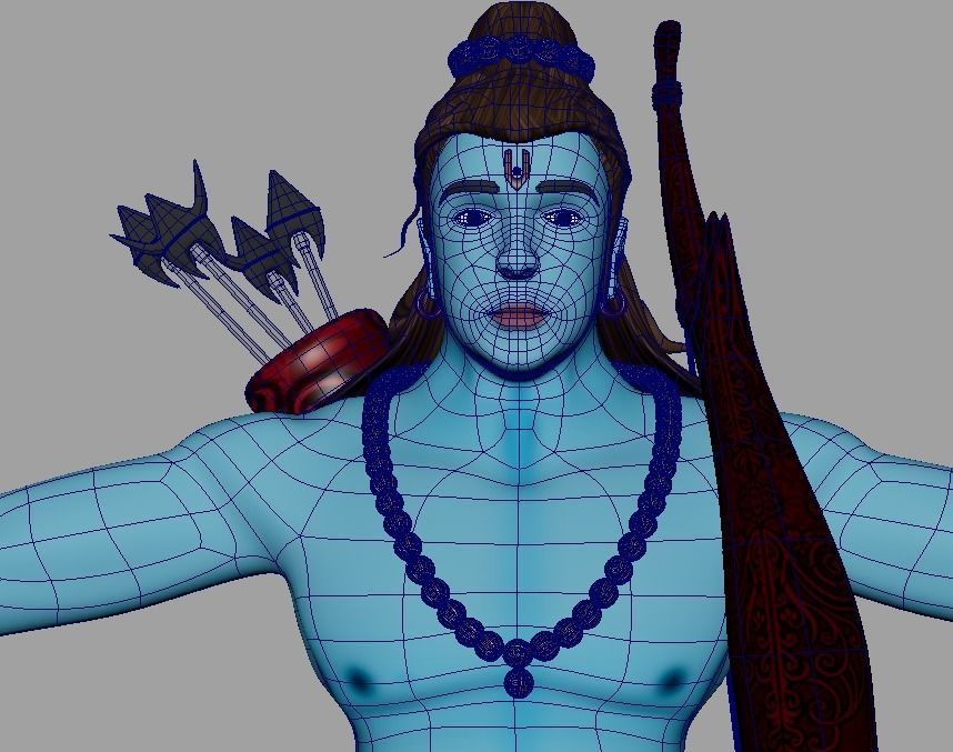 3D model Shri ram jee VR / AR / low-poly | CGTrader