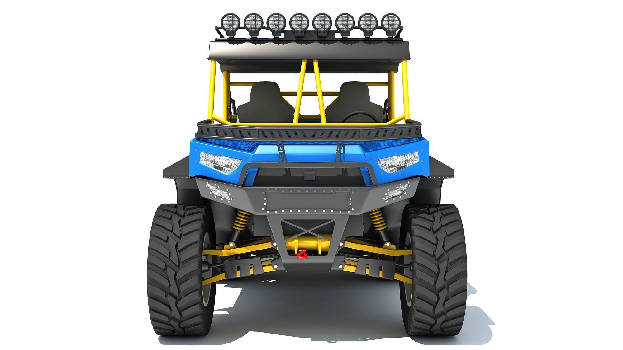 UTV Utility Terrain Vehicle 3D model | CGTrader