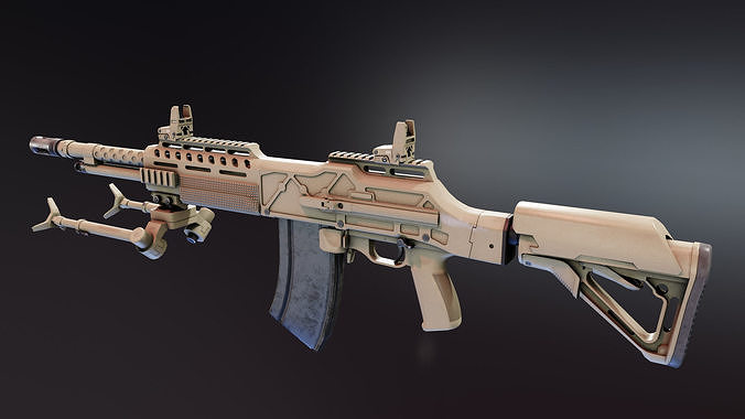 3D model Ohio Ordnance HCAR VR / AR / low-poly | CGTrader