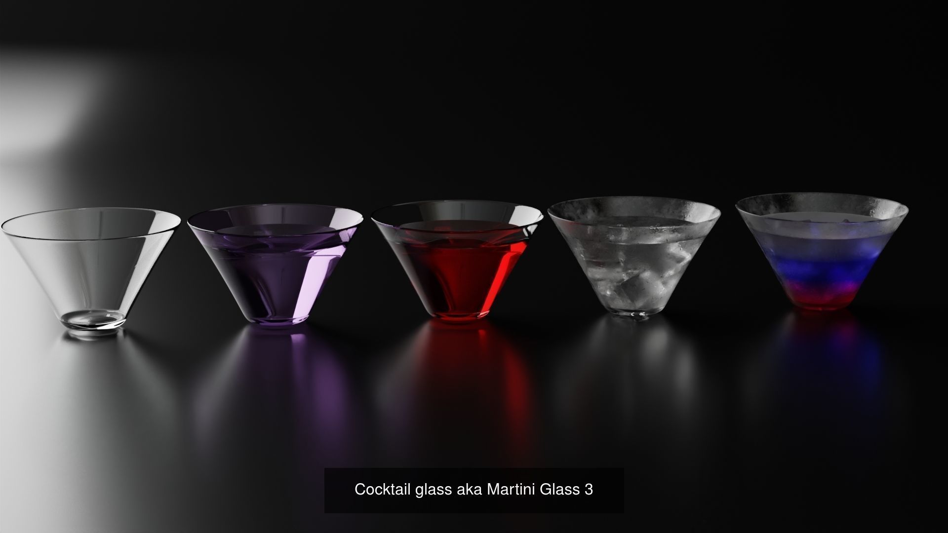 Big Fat Glass set 3D Model Collection | CGTrader