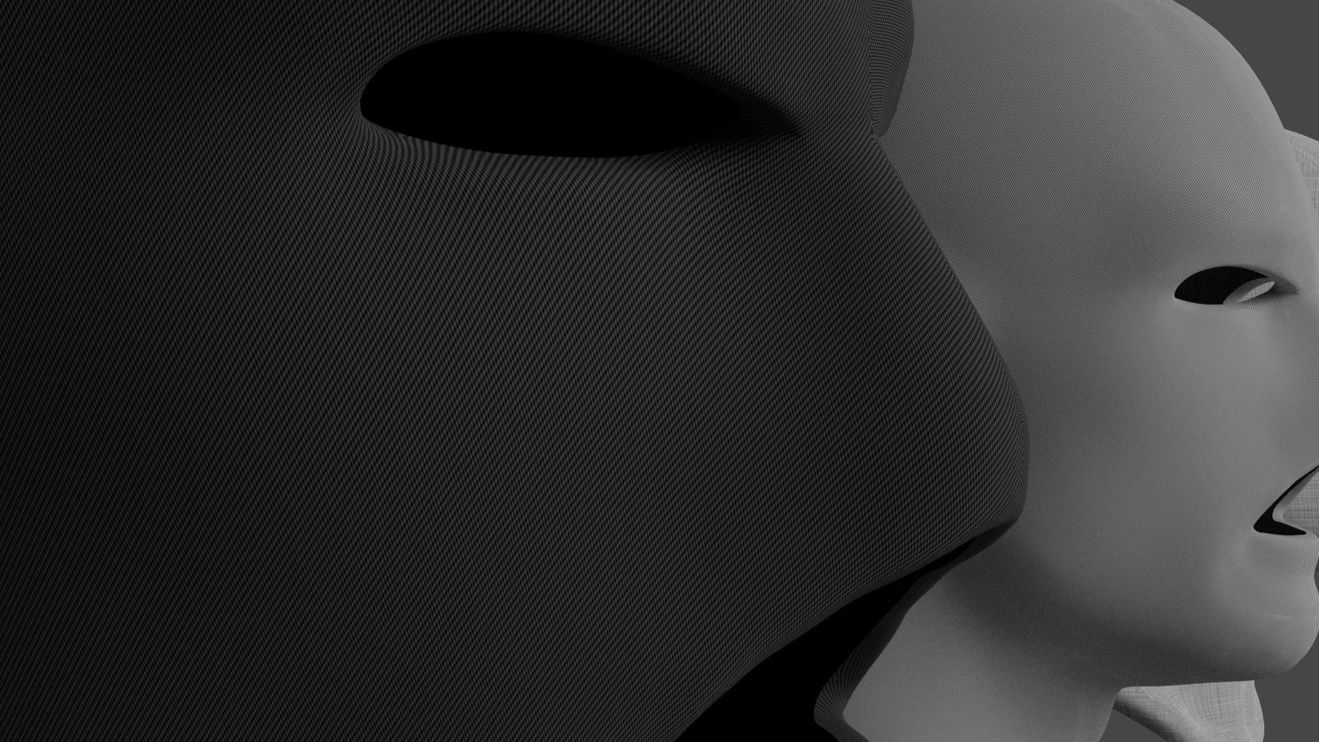 Robbery Mask 3D model | CGTrader