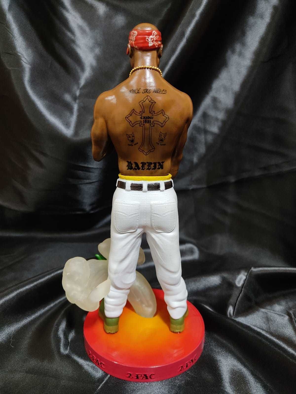 TuPac Shakur -THe Legend Of Rap- 25 cm 3D model 3D printable | CGTrader