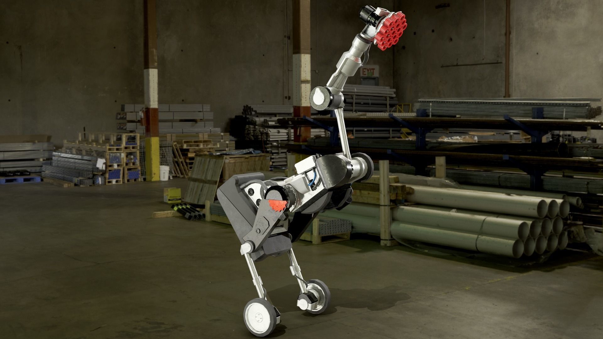 3D model Handle Robot Boston Dynamics VR / AR / low-poly | CGTrader