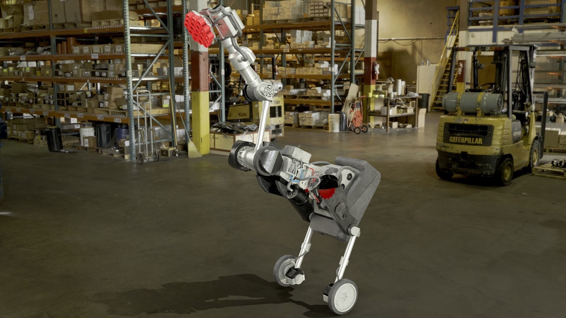 3D model Handle Robot Boston Dynamics VR / AR / low-poly | CGTrader