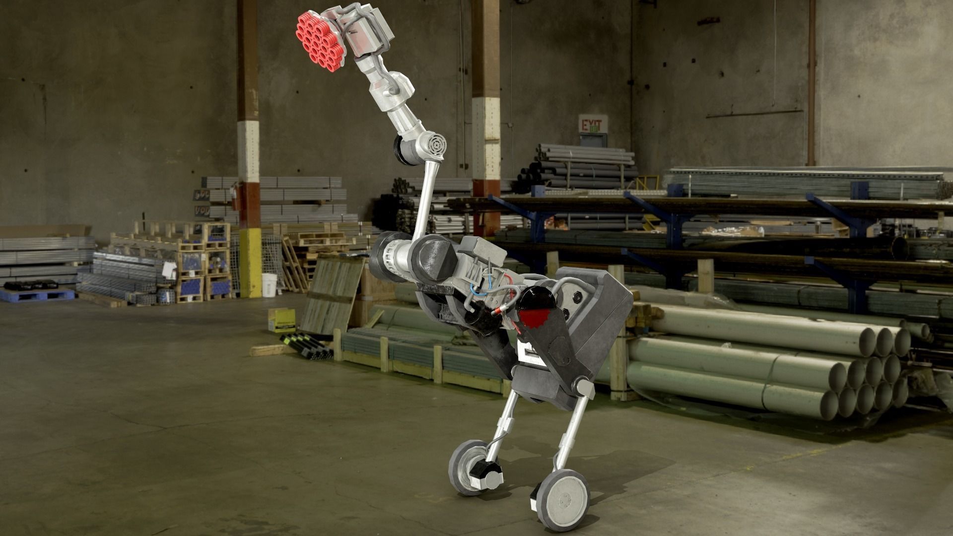 3D model Handle Robot Boston Dynamics VR / AR / low-poly | CGTrader