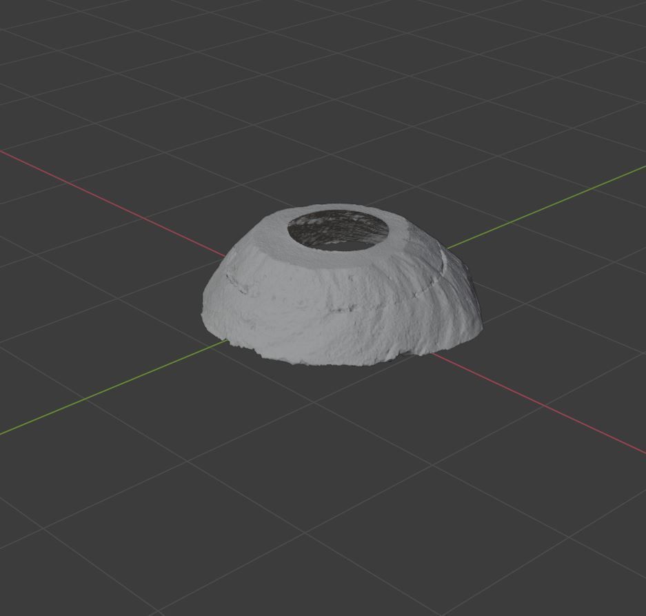 Round Concrete Block 3D model | CGTrader