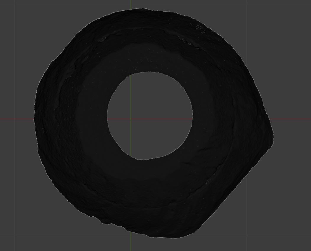 Round Concrete Block 3D model | CGTrader