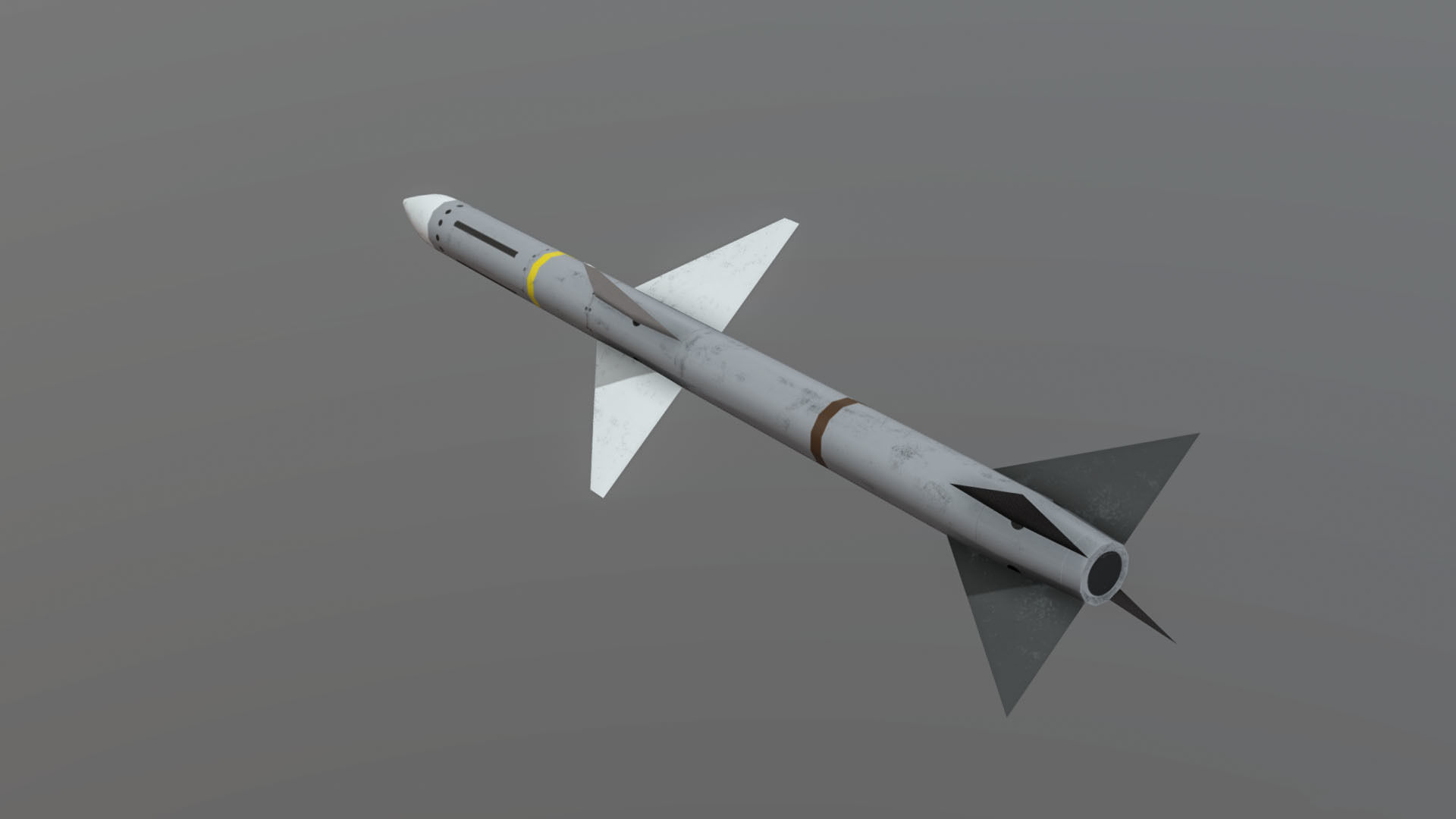 3D model AIM-7M Sparrow VR / AR / low-poly | CGTrader