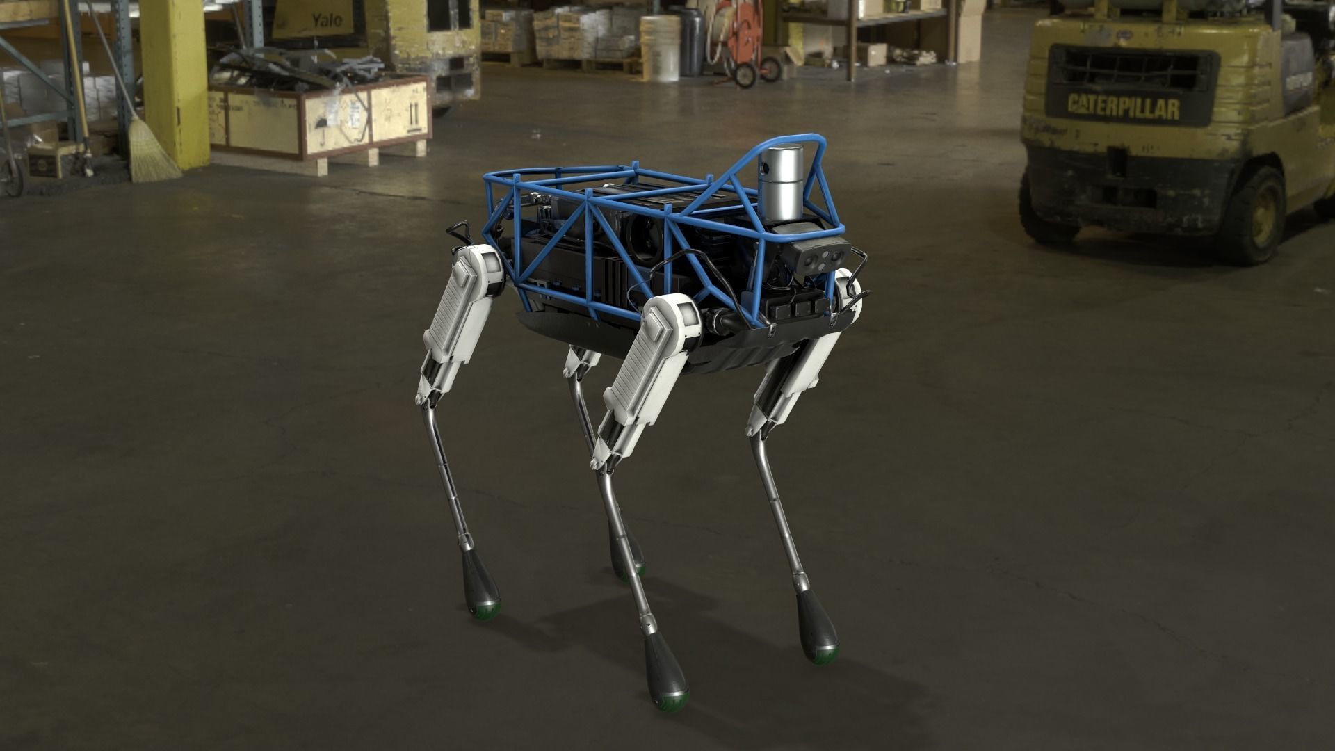 3D model Spot Classic Robot Boston Dynamics VR / AR / low-poly | CGTrader
